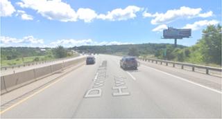 Find BILLBOARDS Advertising for I-76 near Donegal exit "V" eastbound